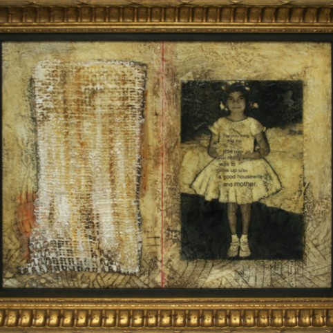 Award winning Aboriginal artist Sandra Hill. Art gallery Perth
